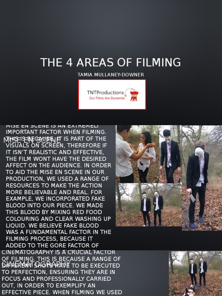The 4 Areas of Filming | PDF