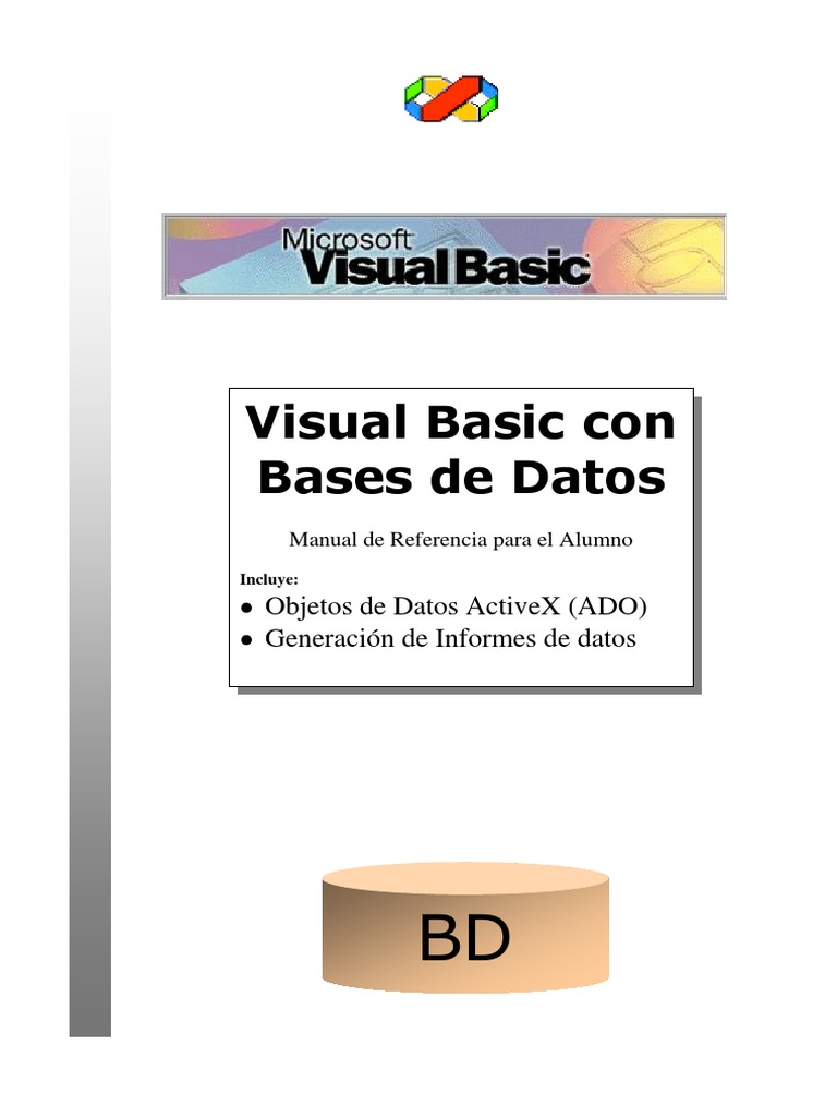 Visual Basic 6.0 Intermedio | PDF | Active X Data Objects | Bases de datos