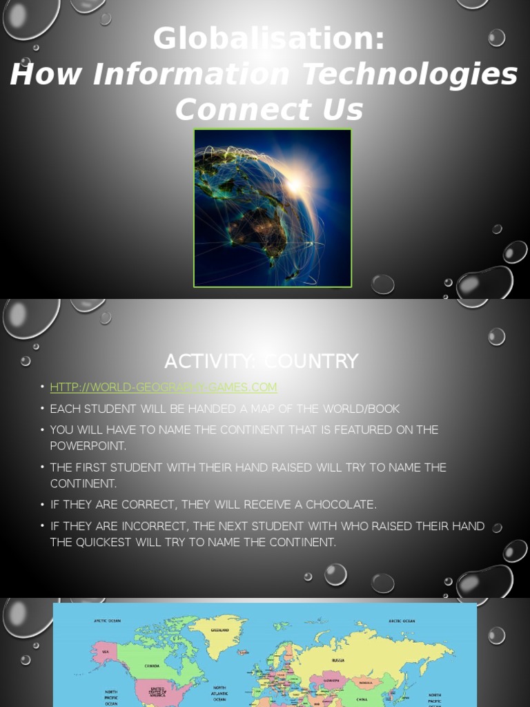 Globalization and Technology Connections | PDF | Educational Technology ...