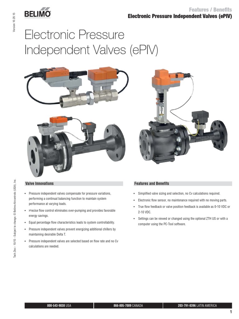 EPIV | Valve | Flow Measurement