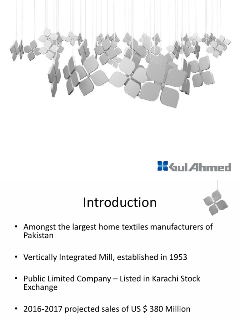 Gul Ahmed Textile Overview and Impact | PDF | Embroidery | Textiles