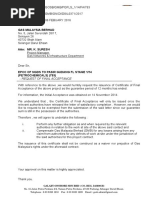 Unifi Termination Letter | PDF
