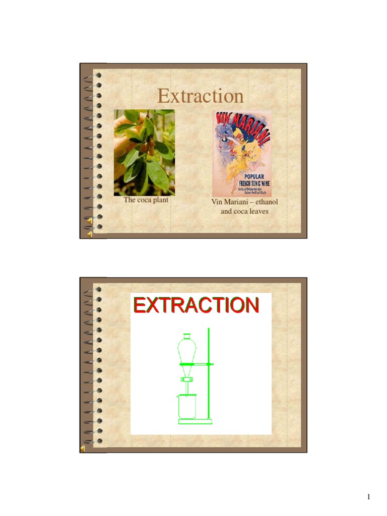 Extraction PDF | PDF | Solubility | Solvent