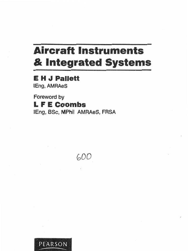 Aircraft Instruments & Integrated System by E.H.J Pallett | PDF | Light ...