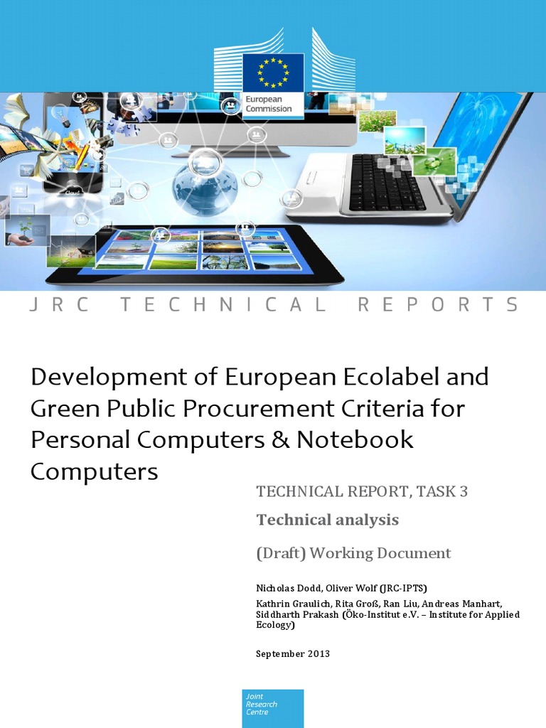 Development of European Ecolabel and Green Public Procurement Criteria ...