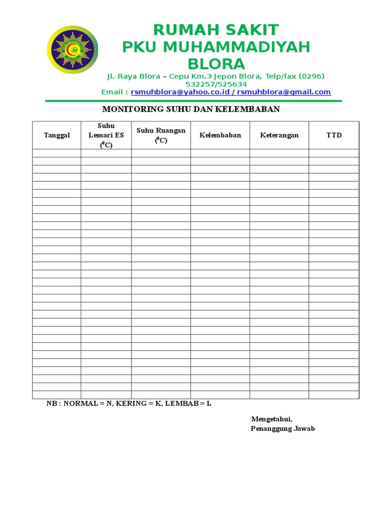 Grafik Suhu Dan Kelembaban | PDF