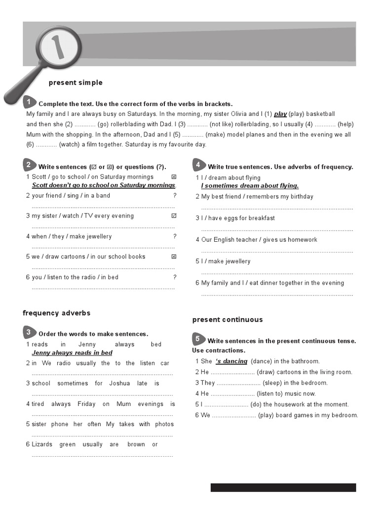 Discover English 2 Worksheet PDF | PDF | Foods | Languages