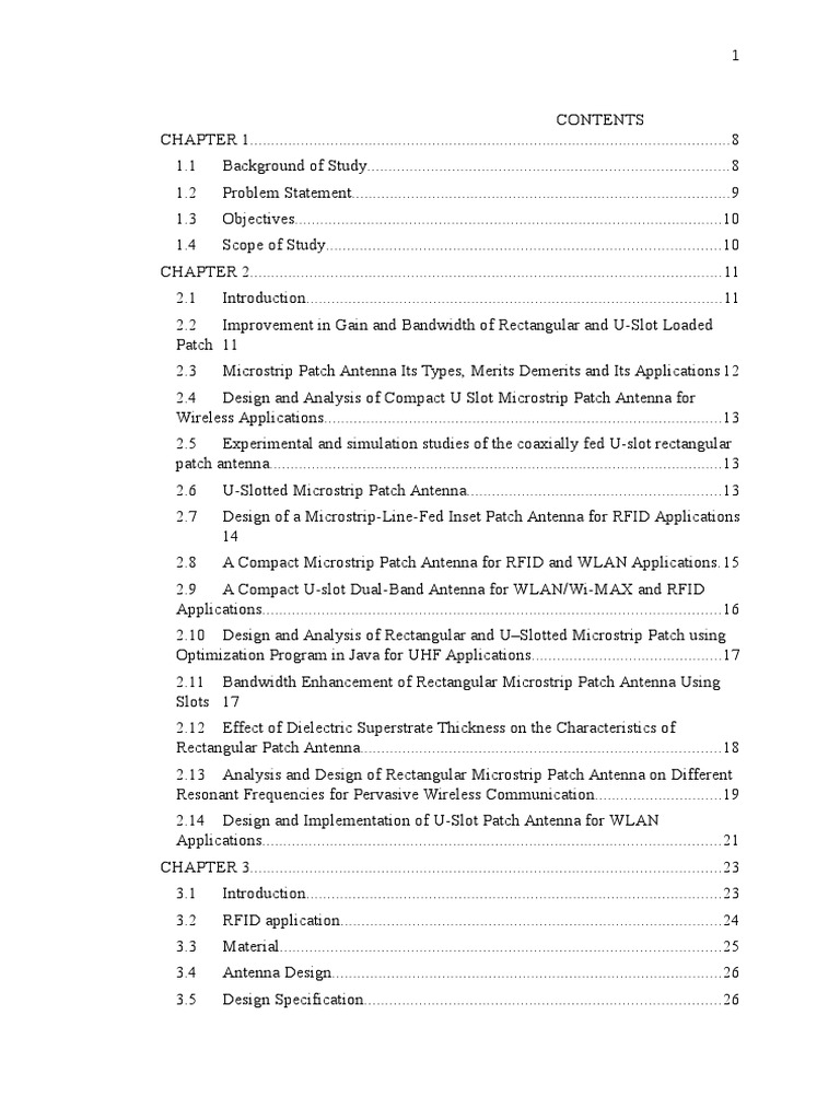 RF Report | PDF | Antenna (Radio) | Radio Frequency Identification