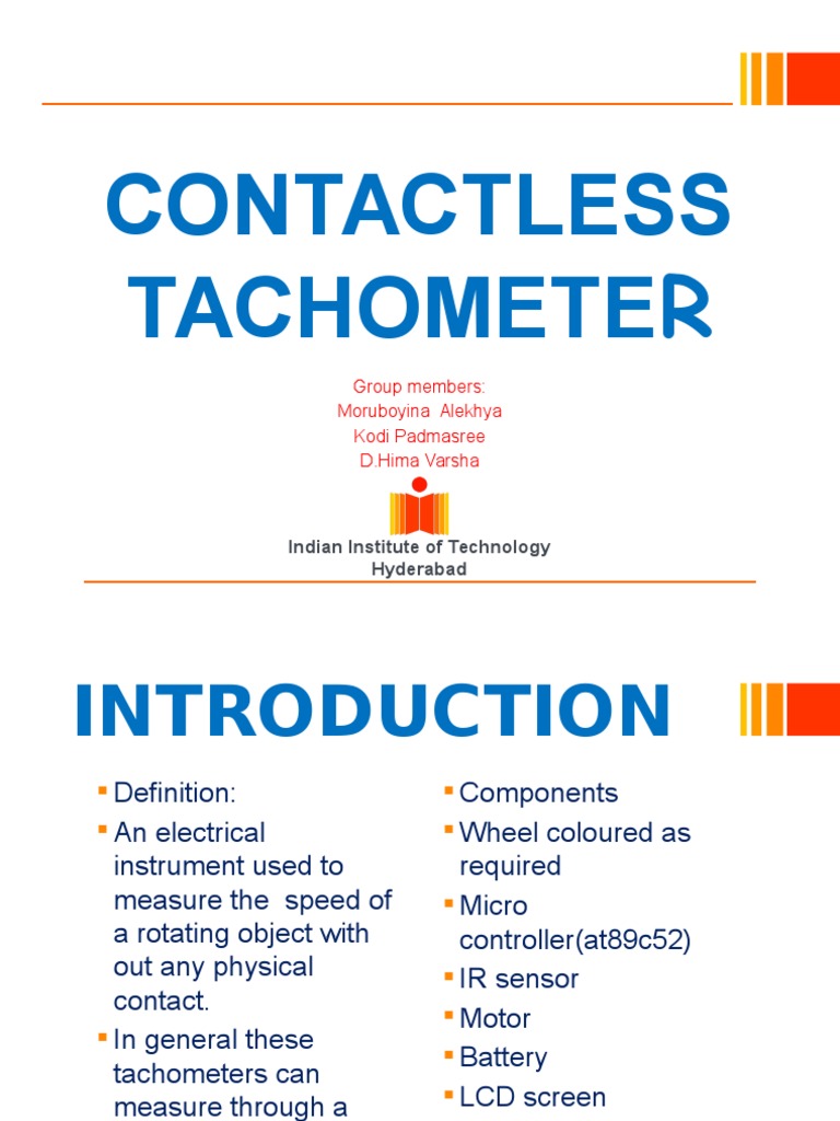 Contactless Tachometer | PDF | Microcontroller | Timer