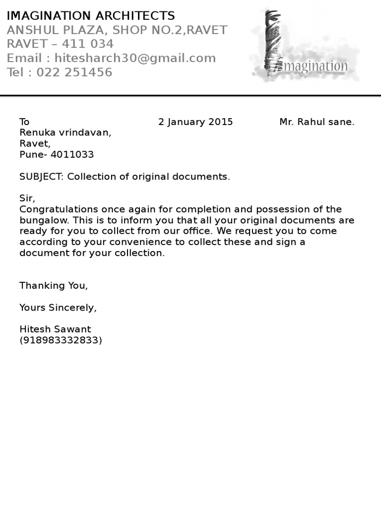 TC Collection of Original Documents | PDF