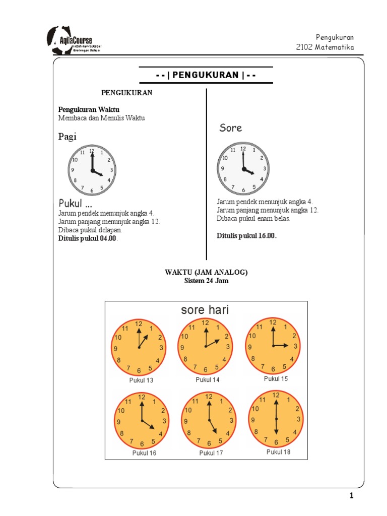 Modul BImbel Gratis Kelas 2 SD KTSP 2102 Matematika Bab 2 Pengukuran | PDF