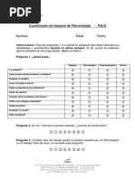 Haq Ser Spanish Questionnaire | PDF