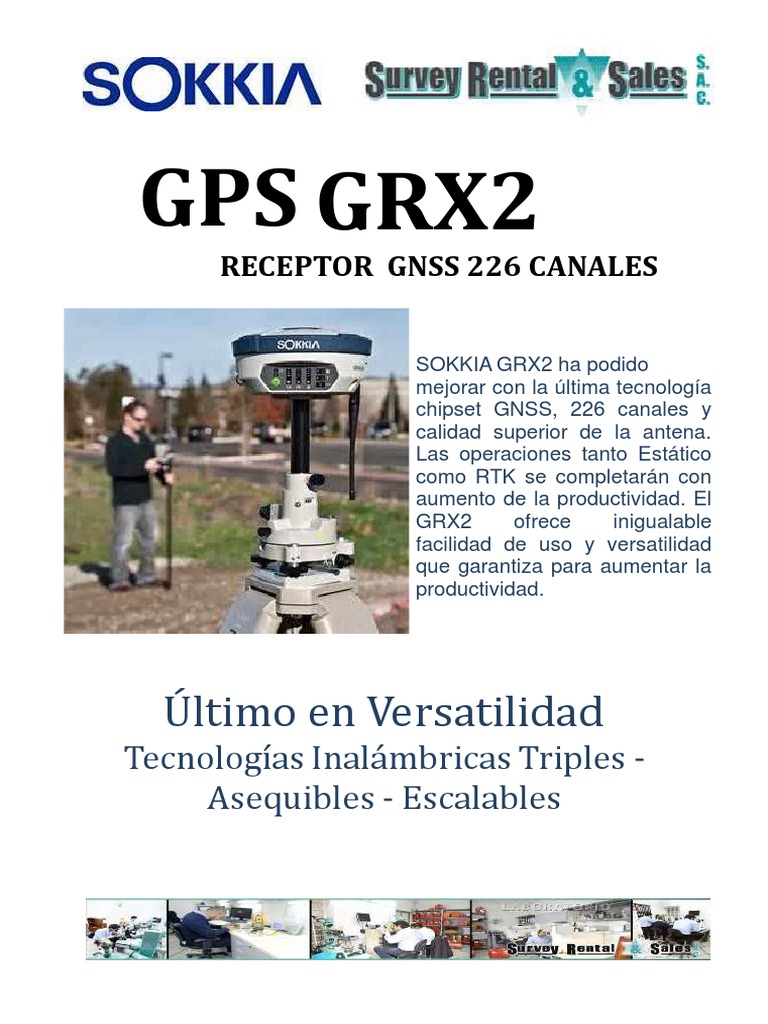 Gps Sokkia Grx2 Español1 | Descargar gratis PDF | Sistema de ...