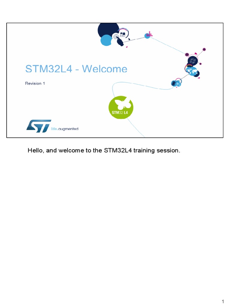 1-En - stm32L4 Introduction Welcome | PDF | Microcontroller | Office ...