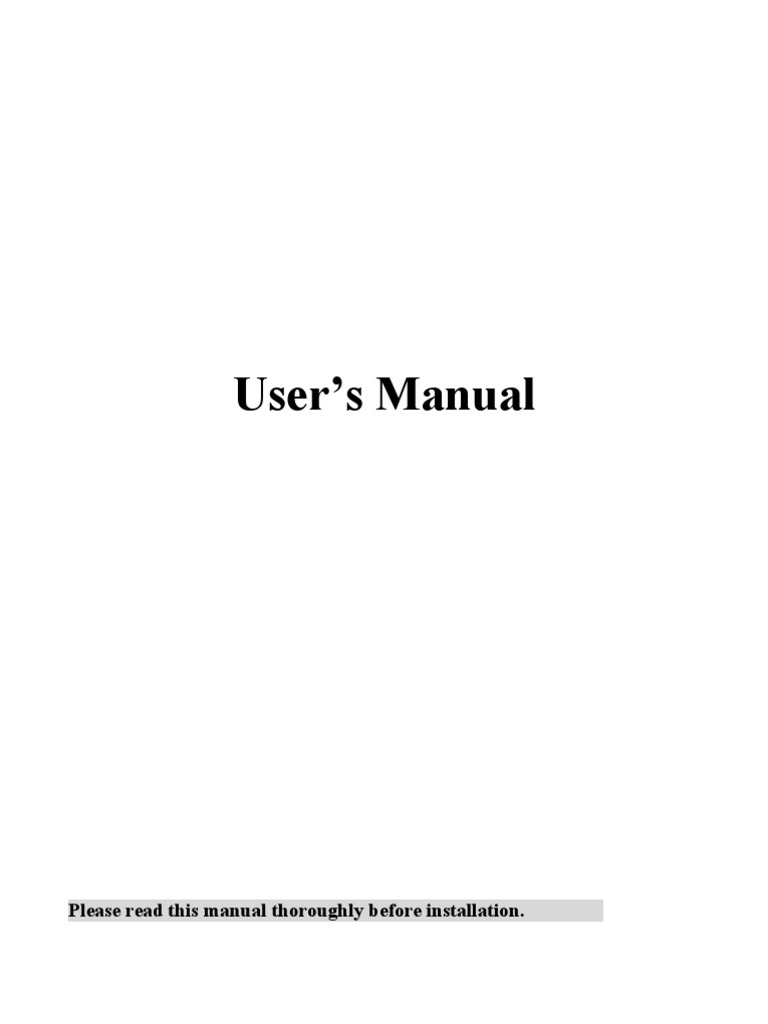 RFID Access Control System Manual | PDF | Access Control | Radio ...