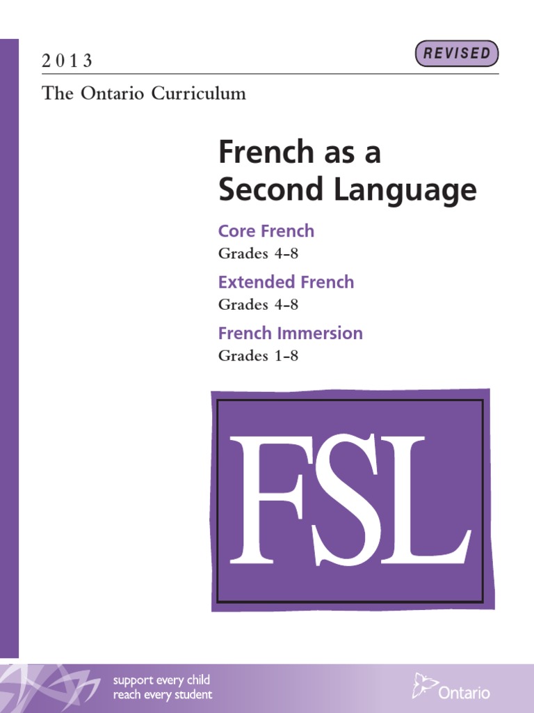 French as a Second Language | Second Language Acquisition | Learning ...