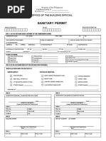 Building Permit Form Sample Quezon City | PDF | Specification ...