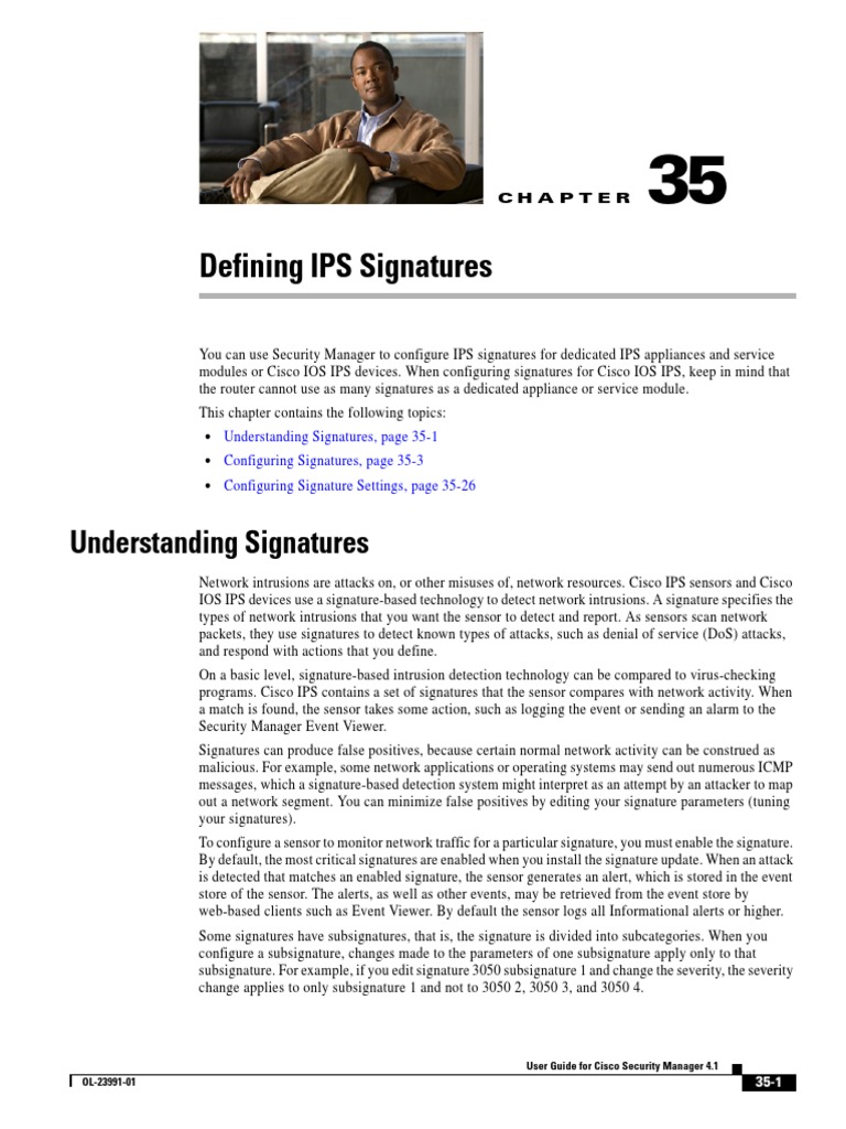Defining IPS Signatures | PDF | Computer Architecture | Computer Engineering