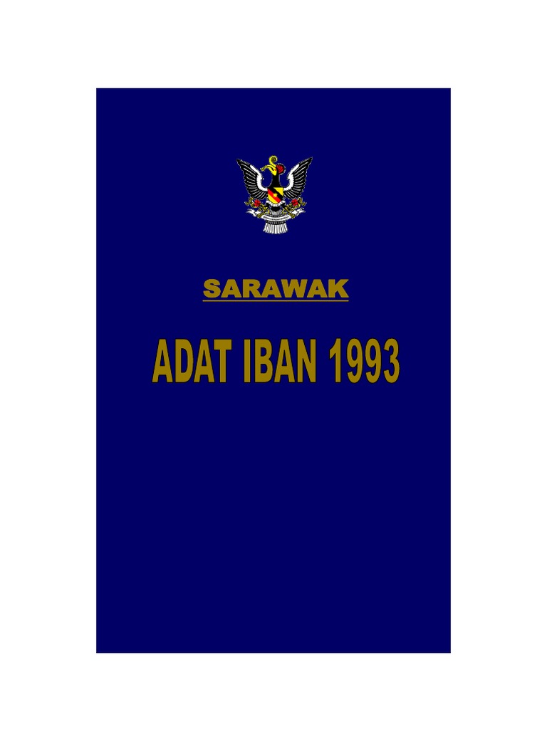Adat Iban: Hukum dan Praktik 1993 | PDF