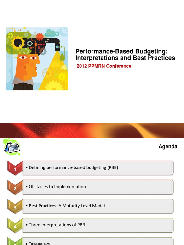 Performance-Based Budgeting: Interpretations and Best Practices ...