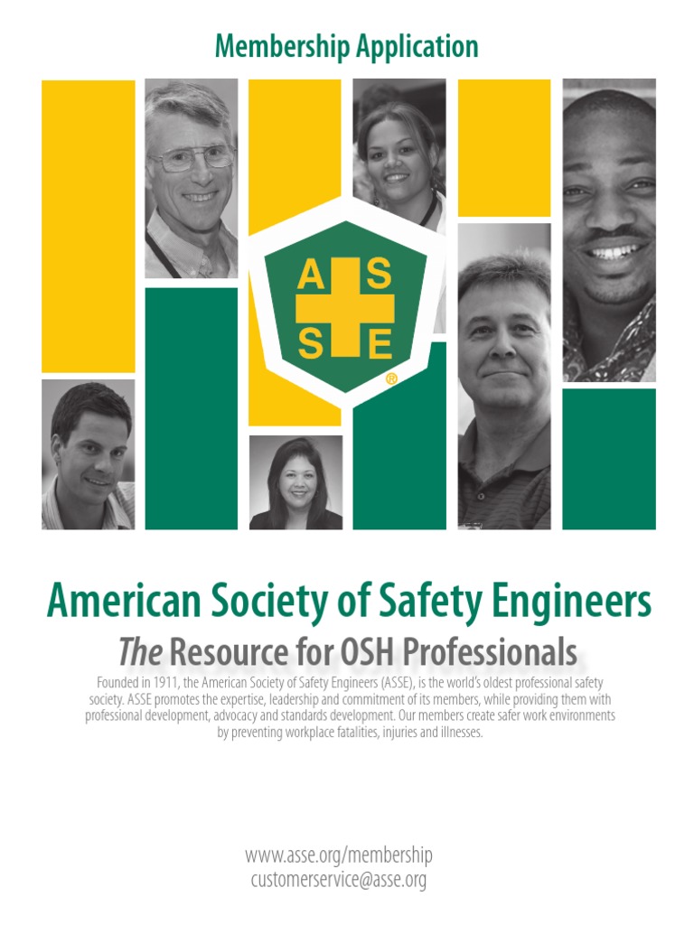 The Resource For OSH Professionals: American Society of Safety ...