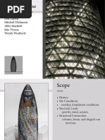 The Gherkin Case Study | PDF | Column | Deep Foundation