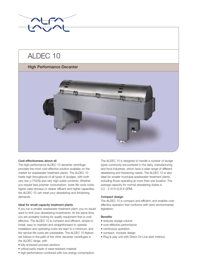 Aldec 10+ | PDF | Sewage Treatment | Industries