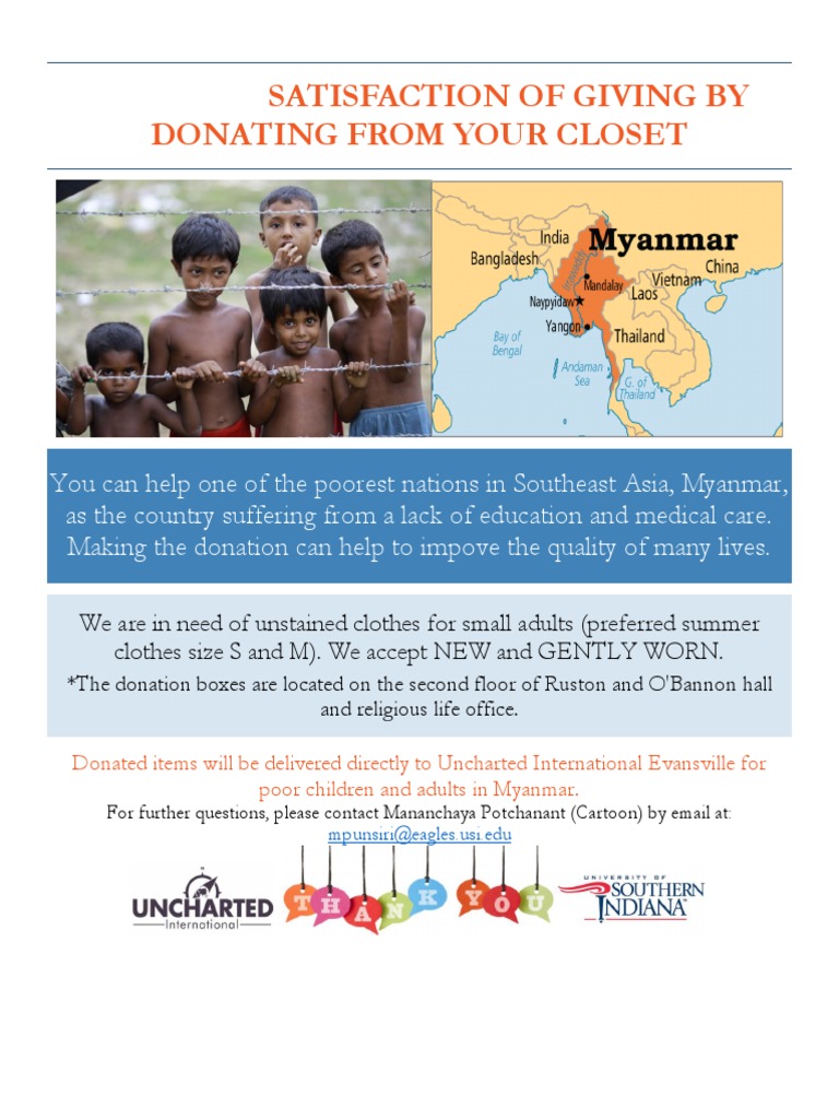 Flyer For Donation Box | PDF