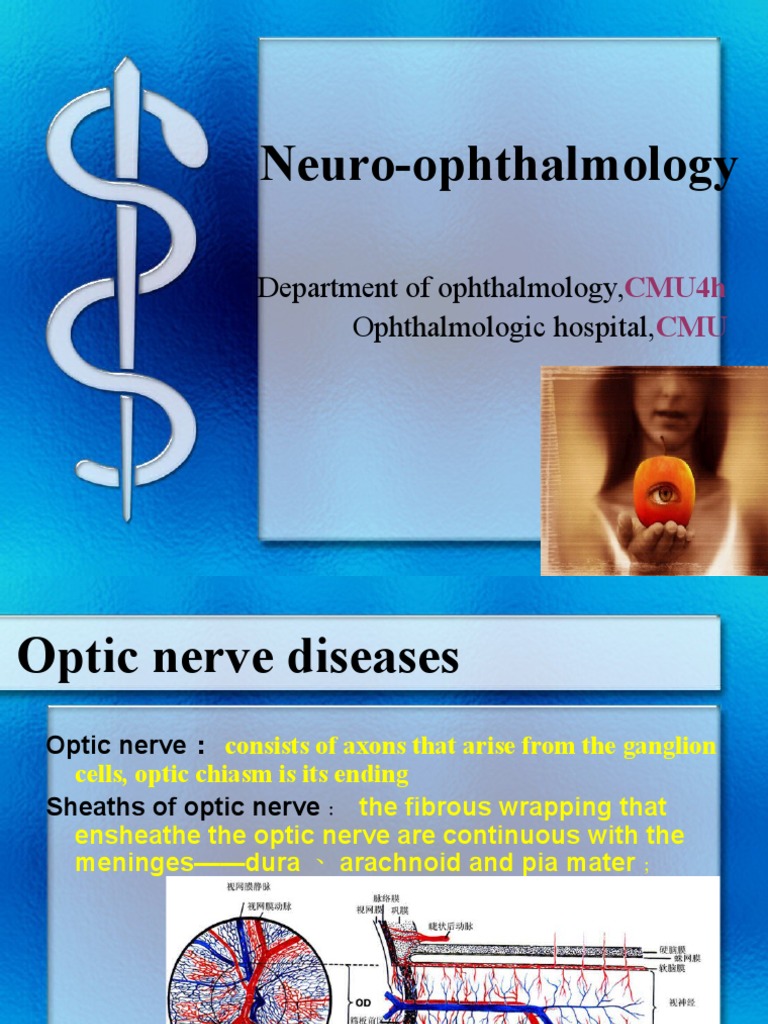 Neuro-Ophthalmology: Department of Ophthalmology, Ophthalmologic ...