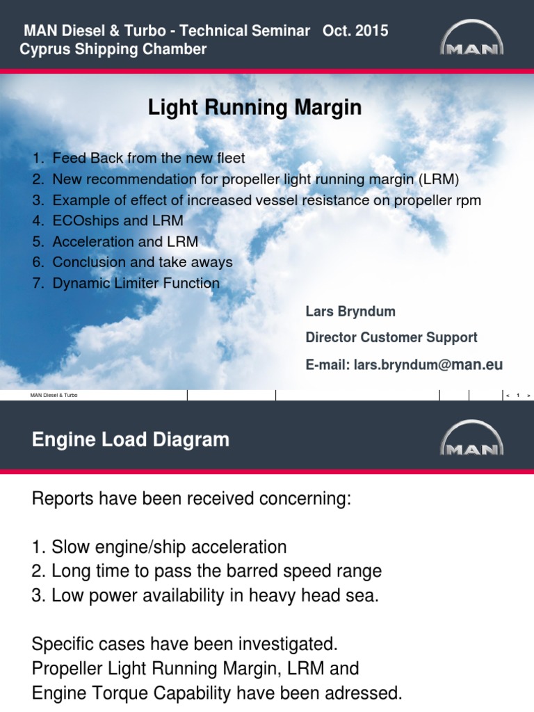 New Recommendations For Light Running Margin Pdf Turbocharger