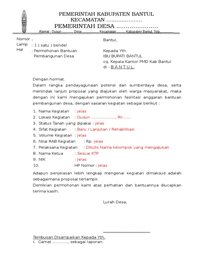 Contoh Proposal P2MD | PDF