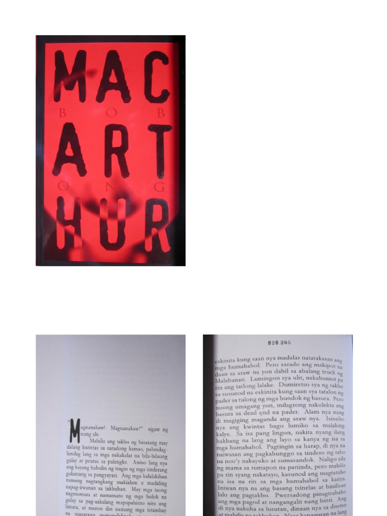 Bob Ong 6 Macarthur | PDF