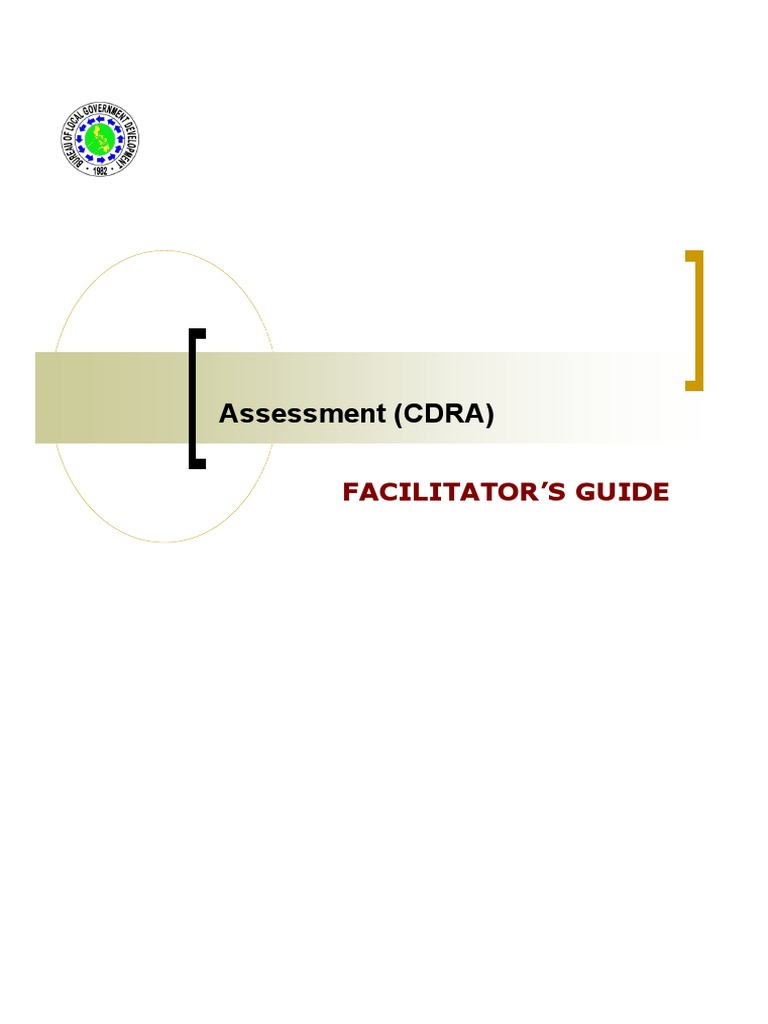 Cdra Faci Guide (4) - Sept 14 | PDF | Sensitivity Analysis | Risk