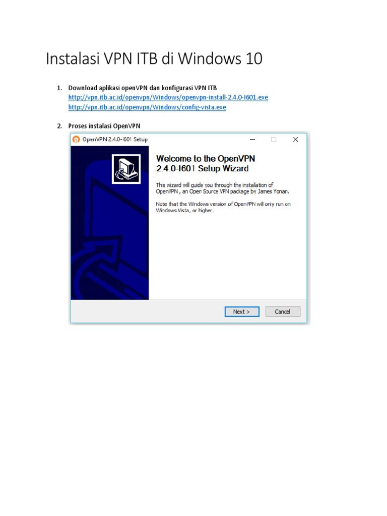 Instalasi VPN | PDF