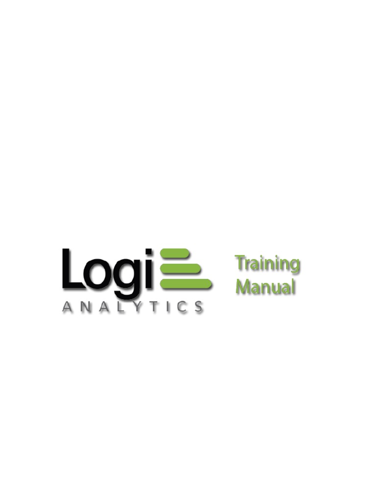 Logi Training Manual | PDF | Computing | Software