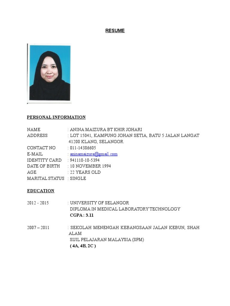 Contoh Resume MLT (Updated) | PDF | Pathology | Medicine