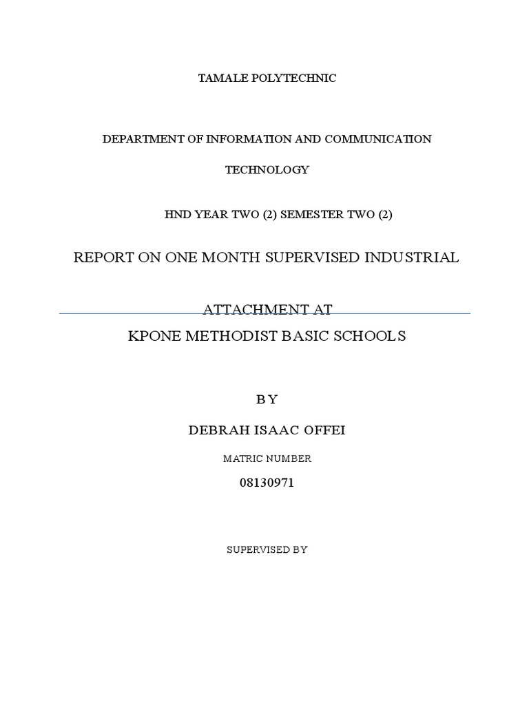 Attachment Report | Download Free PDF | Educational Technology ...