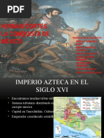 Mapa La Conquista de México | PDF | Hernán Cortés | Virreinatos del Imperio español