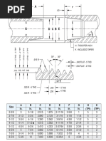 BSP Thread Chart | PDF | Building Materials | Mechanical Engineering