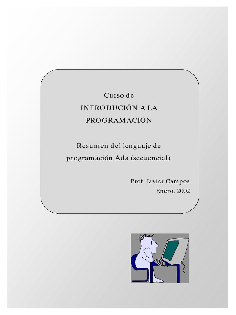 Lenguaje Ada PDF | PDF | Programación de computadoras | Lenguaje de ...