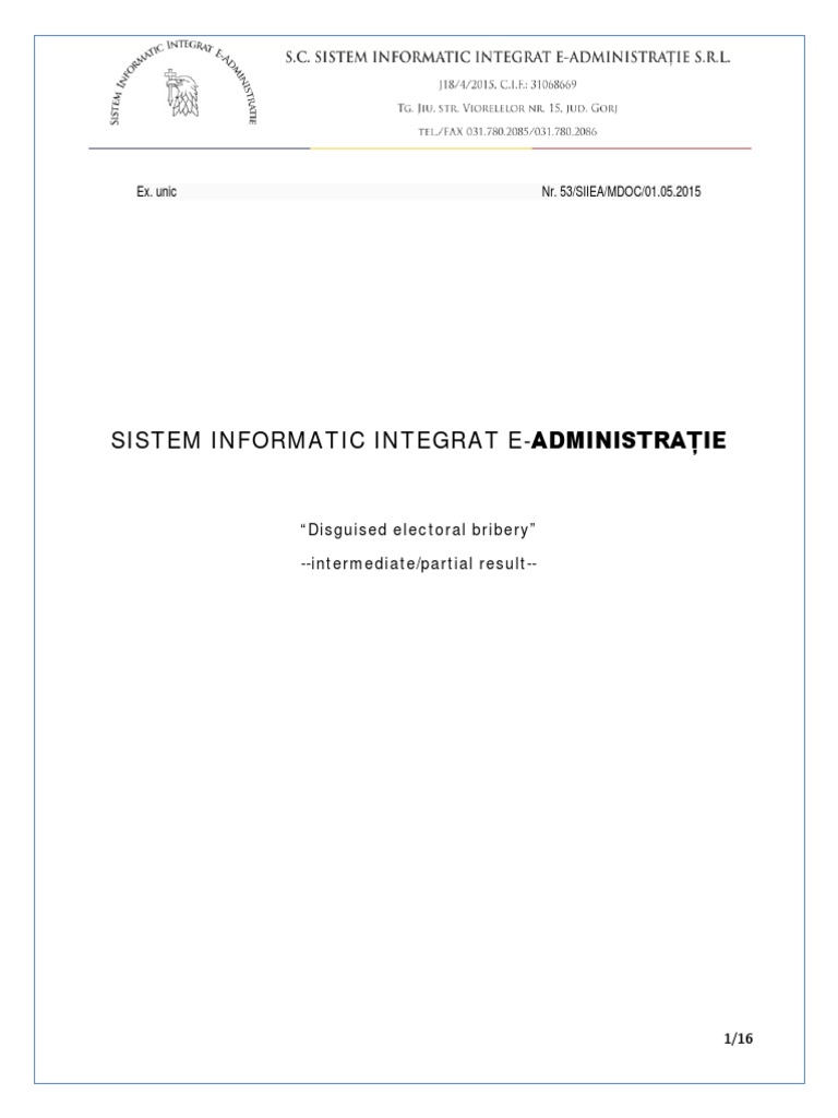 INFORMARE Material Documentar SIIEA en | PDF | Public Finance | Mayor