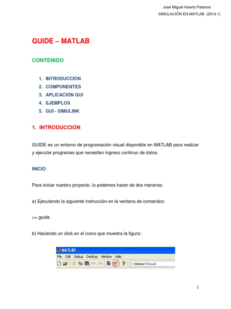 Guide Matlab Simulacion | PDF | Fahrenheit | Matlab