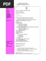 English Lesson Plan - Grade 10 4th Quarter | PDF | Learning | Word