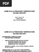 ASME B16.34 Valve Pressure Classes | PDF | Valve | Steel