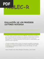 Ejemplo de Valoración de Prolexia | PDF | Dislexia | Cognición