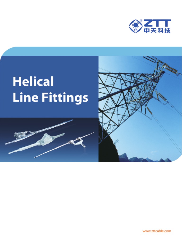 ZTT Guide of Instalation Adss Fittings | PDF | Optical Fiber | Cable