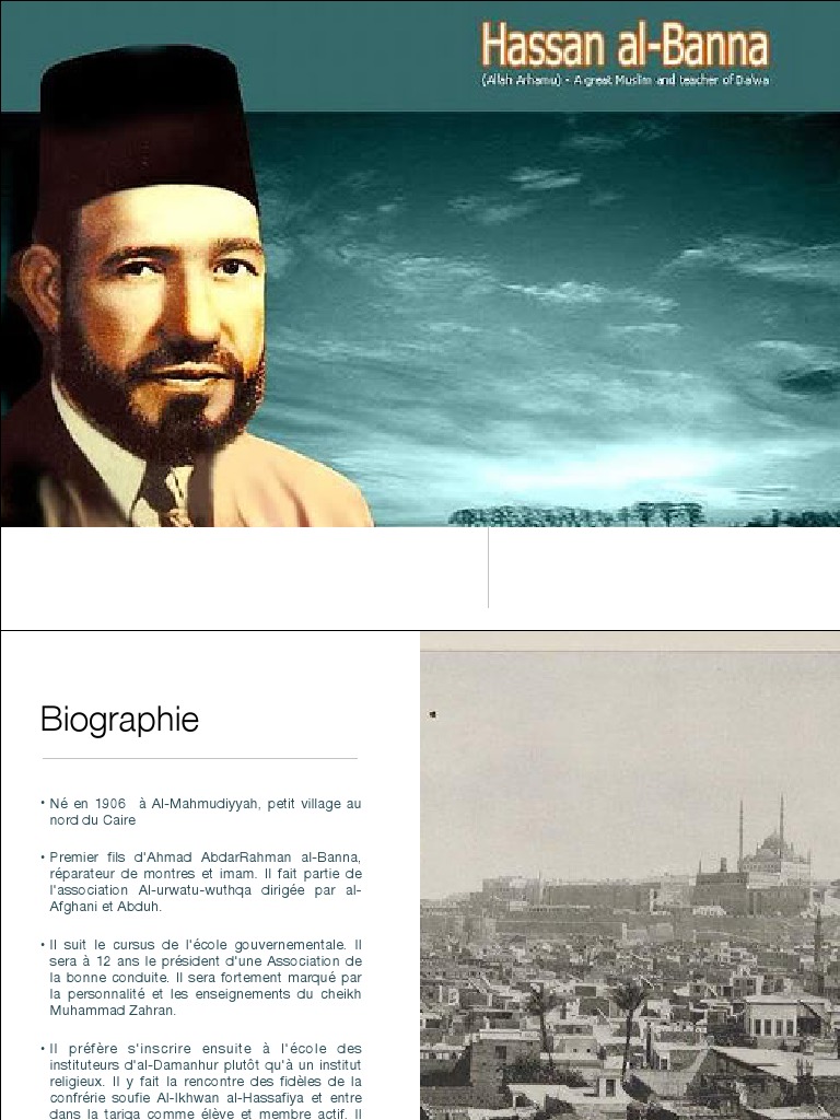 Biographie de Hassan Al-Banna | PDF | Frères musulmans | Mahomet