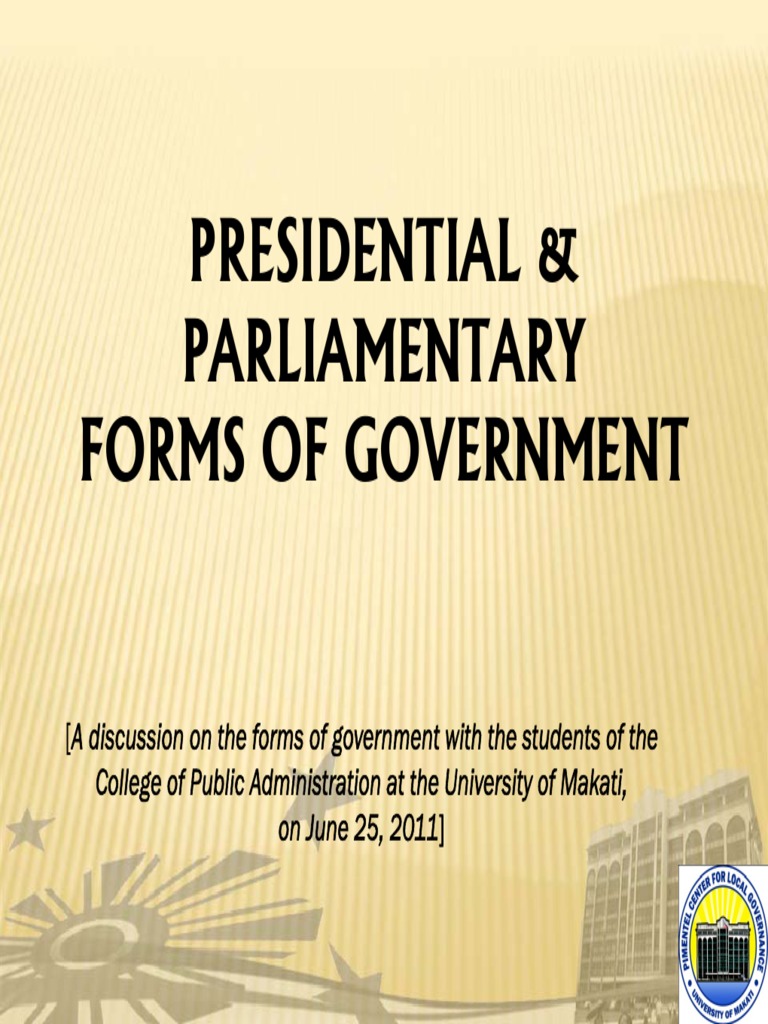 Forms of Government PDF | PDF | Parliamentary System | World Politics