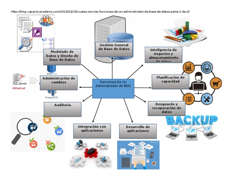 Funciones de Un Administrador de Bases de Datos | PDF