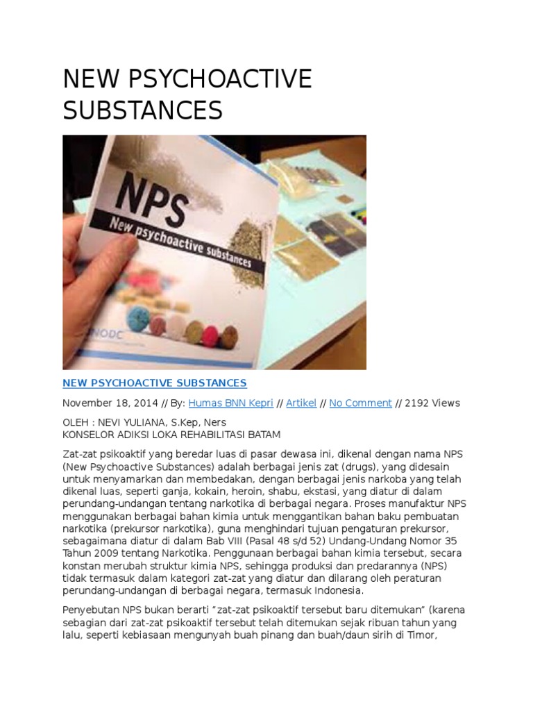 New Psychoactive Substances | PDF